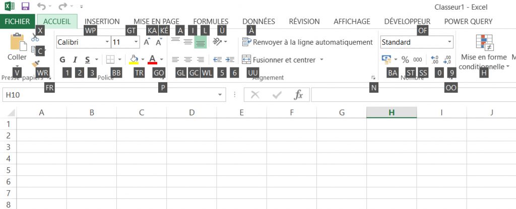 Raccourcis clavier Excel : introduction - Indexmatch